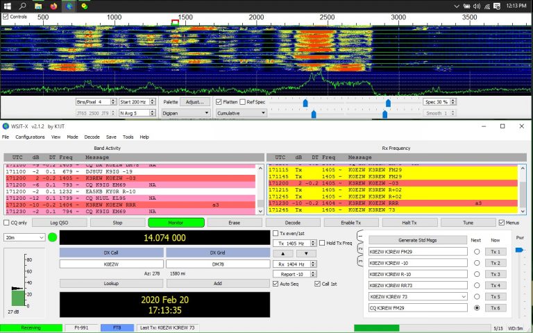 FT8 Step by Step – by Ron Waid – Ron Waid K3REW – Ham Radio for Enjoyment